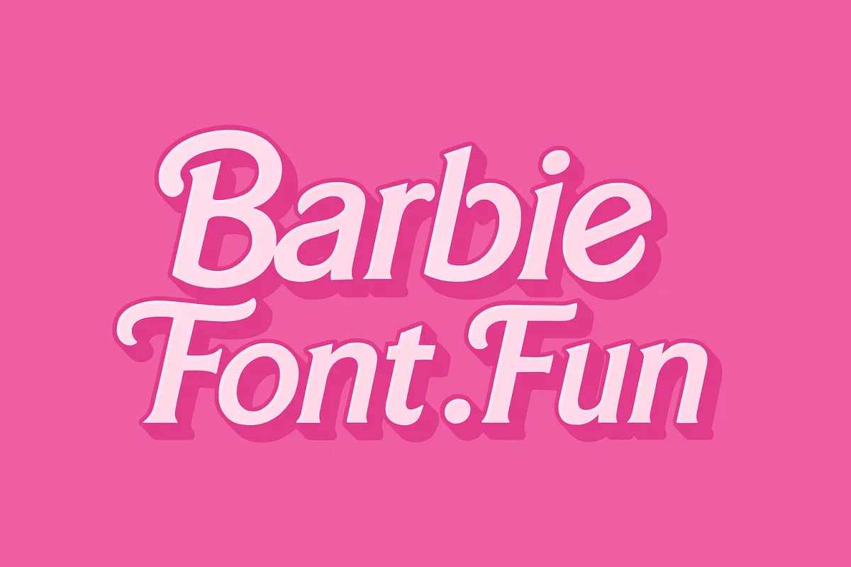 Barbie Font Generator - Create Barbie Font Style Text | Barbie Font Fun